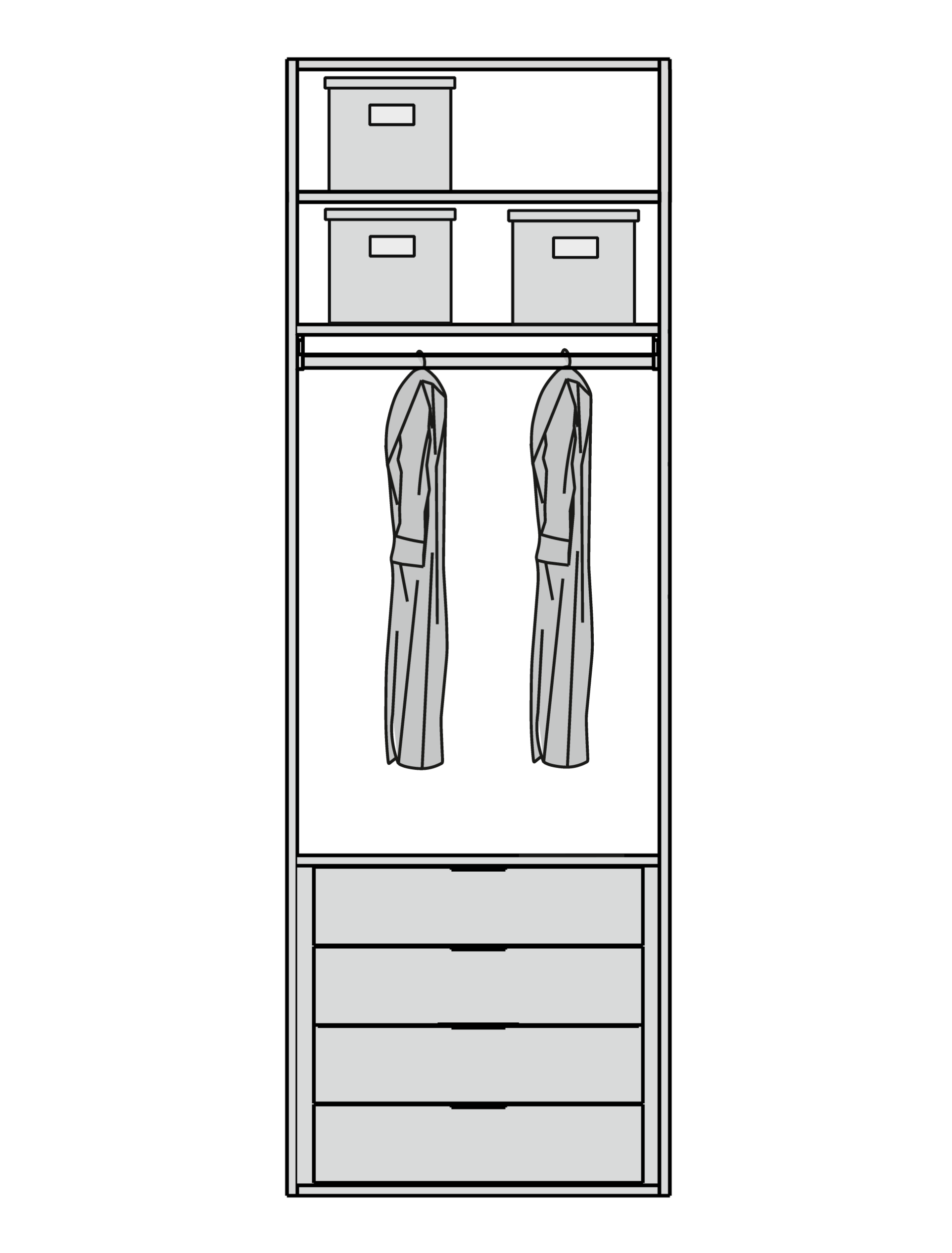 Гардеробная FORMINA, купить, заказать в Москве | Union